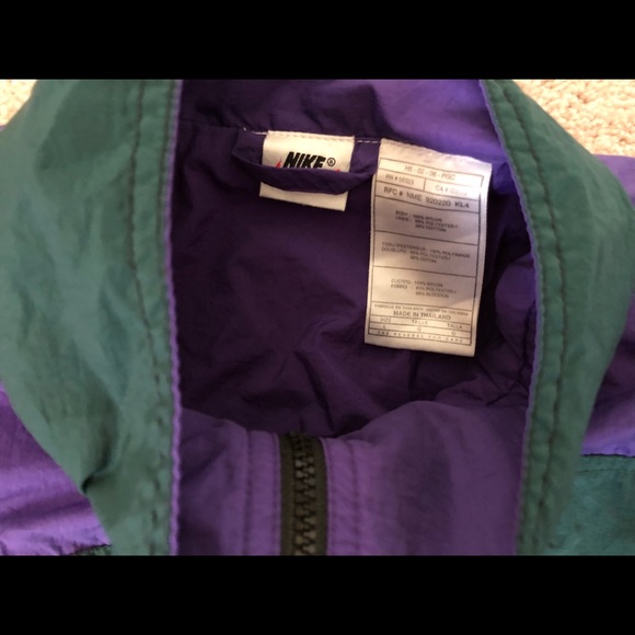 Nike | Jackets & Coats | Rare Vintage Nike Colorblock Jacket | Poshmark